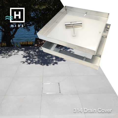 HIDE Drain Cover Kits | Stainless Steel