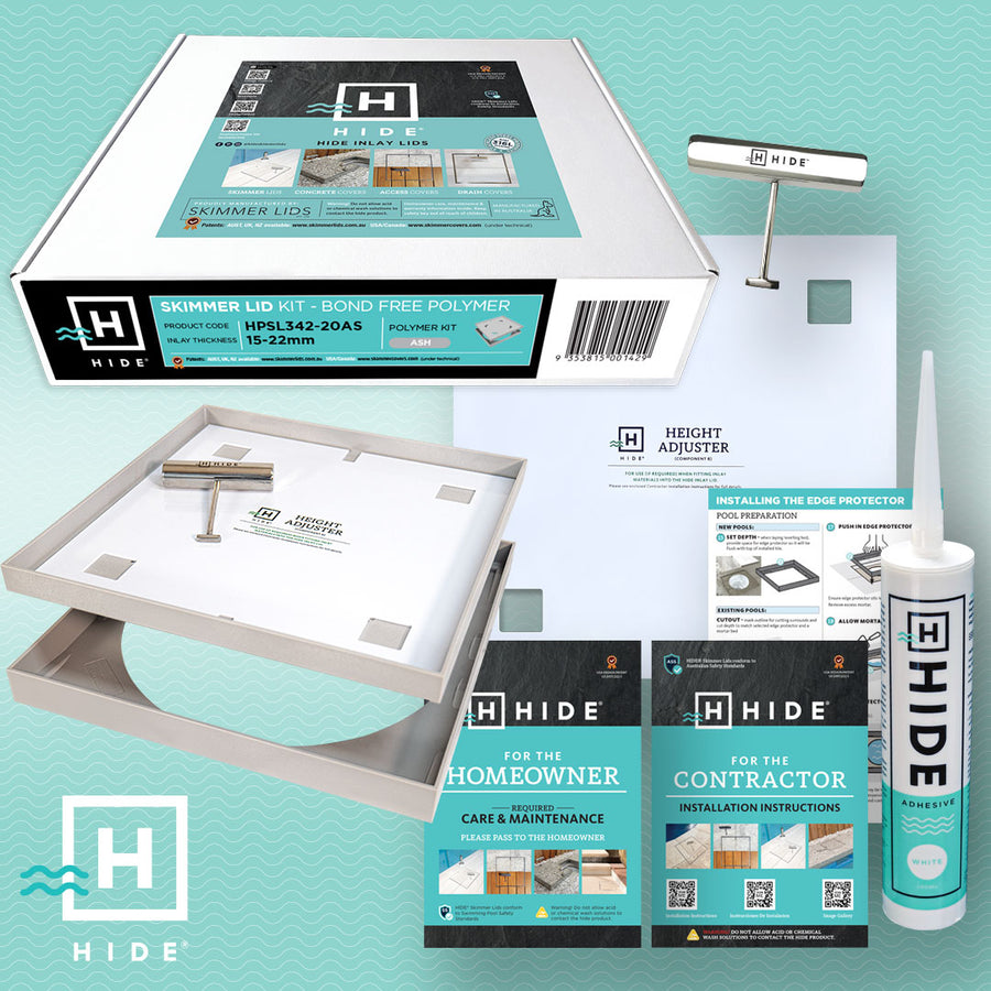 HIDE Skimmer Lid and Access Cover Kits | Full Polymer