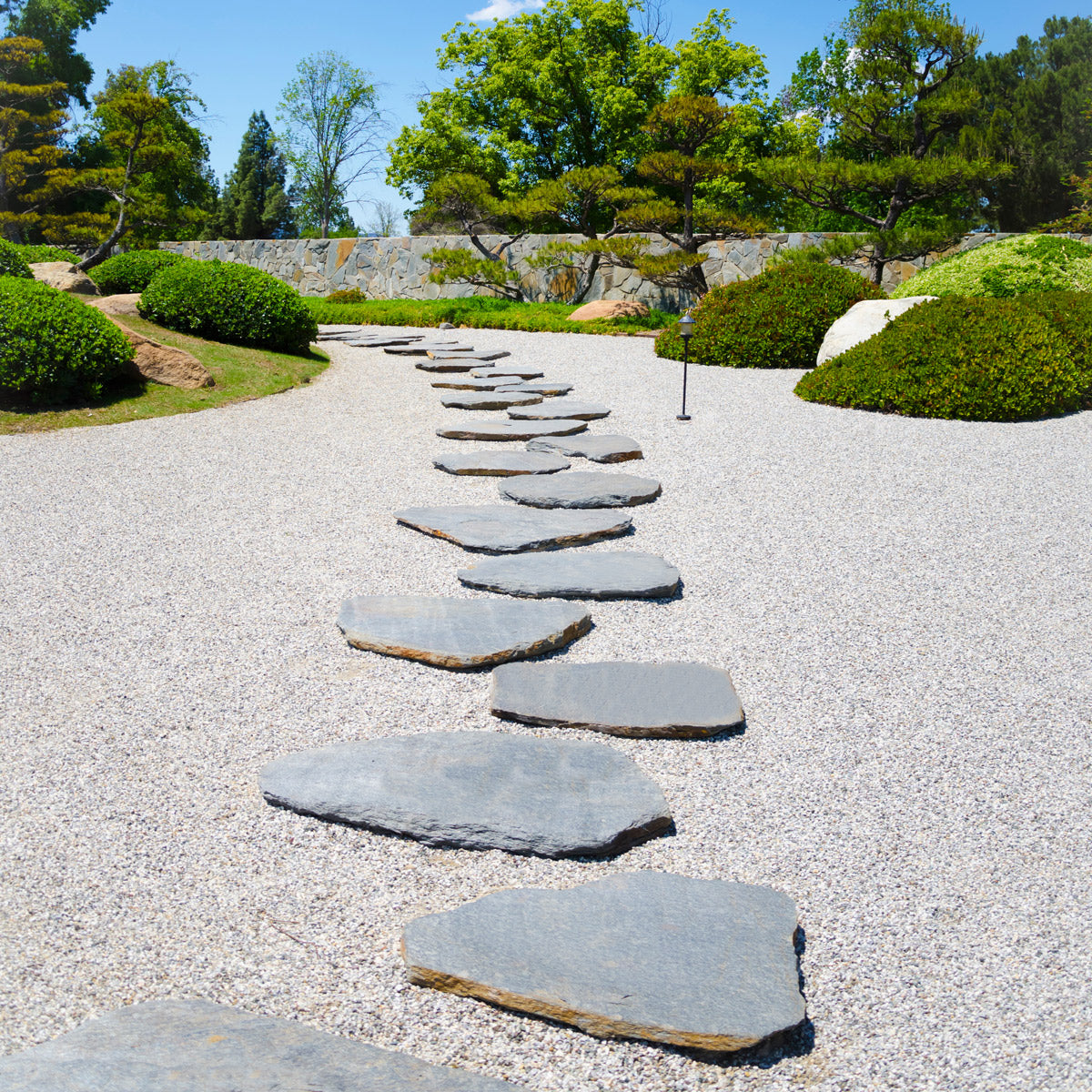 Transform Your Outdoors with our Organic Bluestone Steppers